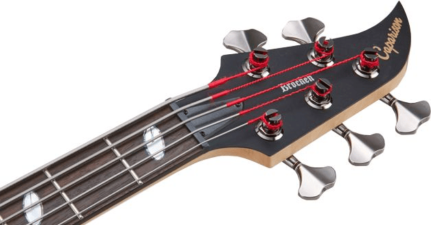 Caparison Guitars Brocken 5-BASS Bass Guitar - Trans Black Matt ...