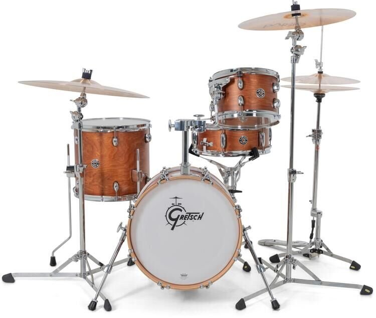 Gretsch Drums Catalina Club Micro 4-piece Shell Pack - Satin Walnut ...