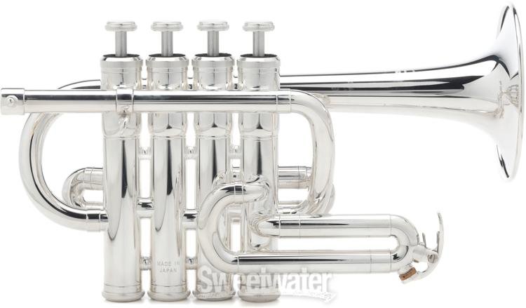 Yamaha YTR-6810S Professional Piccolo Trumpet - Silver-plated | Sweetwater