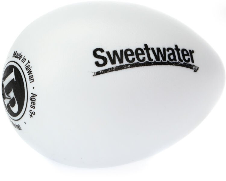 Latin Percussion Sweetwater Egg Shaker - White