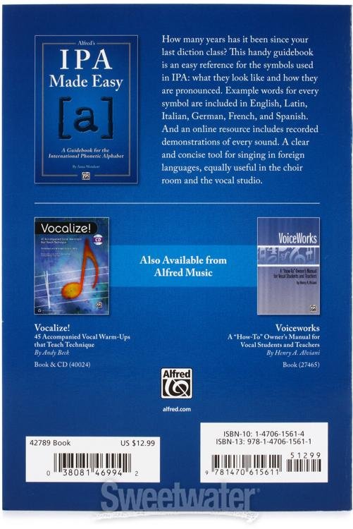 Alfred IPA Made Easy: A Guidebook For The International Phonetic ...