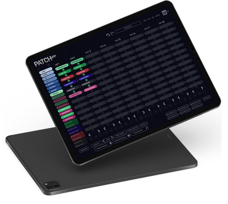 Flock Audio Patch VT 128-point Digitally Controlled Analog Patchbay ...