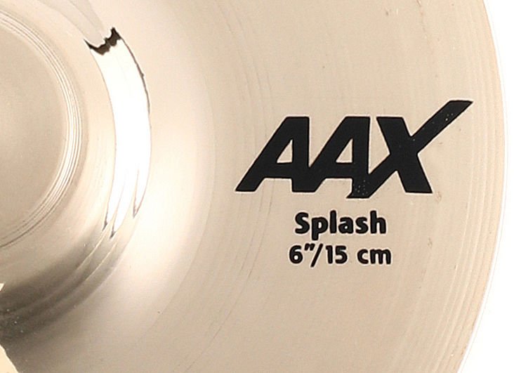 Sabian 6-inch AAX Splash Cymbal - Brilliant Finish | Sweetwater