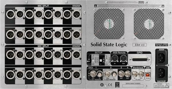 Solid State Logic ML 32.32 MADI Analog Stagebox with Split O/Ps ...