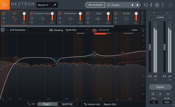 iZotope Neutron 3 Advanced Mixing Suite - Upgrade from Neutron Advanced | Sweetwater