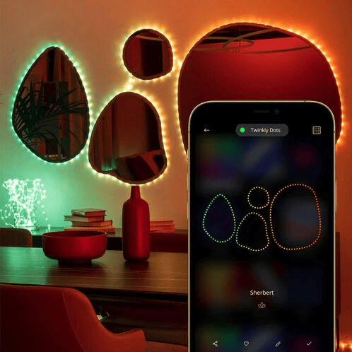 Twinkly Dots Smart LED Light String - 9.8 foot - Clear Wire | Sweetwater