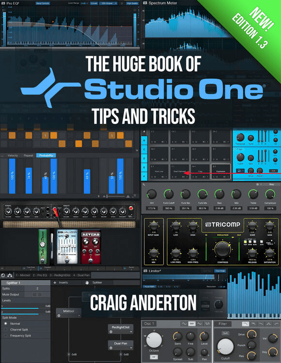 Sweetwater Publishing The Huge Book of Studio One Tips & Tricks v1.3 ...