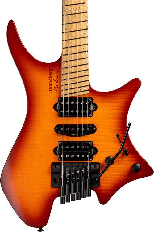 Strandberg Boden Fusion Neck-Thru 6 Trem - Trans Orange | Sweetwater