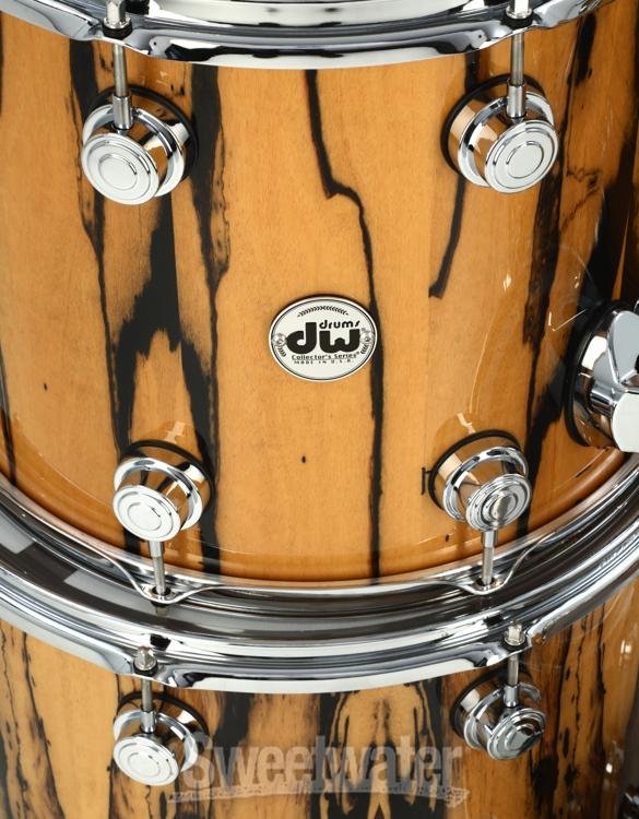 DW Collector's Series Exotic 7-piece Shell Pack with Snare Drum ...