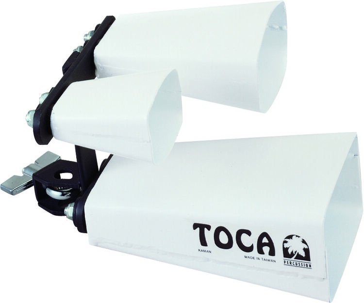 Toca Percussion Triple Fusion Bells with Mount | Sweetwater