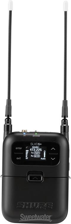 Shure SLXD25+/SM58 Digital Wireless Handheld System - G57 Band | Sweetwater