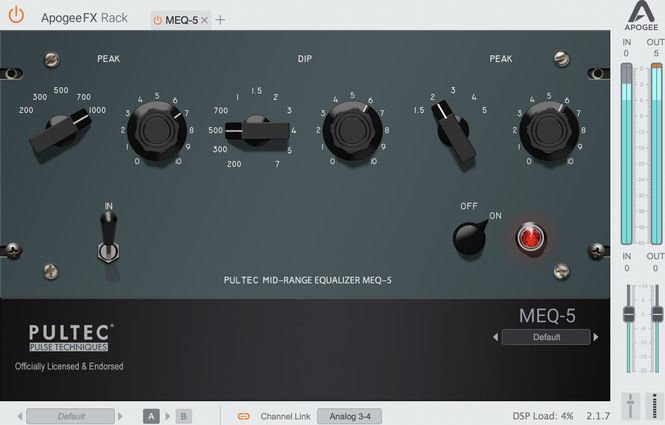 Apogee FX Rack Pultec Bundle | Sweetwater