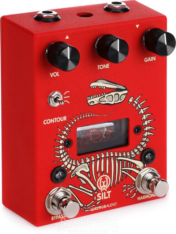 Walrus Audio SILT Harmonic Tube Fuzz Pedal - Red | Sweetwater