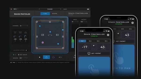 Sound Particles Space Controller Studio Plug-in | Sweetwater