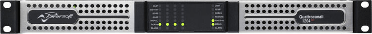 Powersoft Quattrocanali 1204 DSP 1,200-watt 4-channel Power Amplifier | Sweetwater