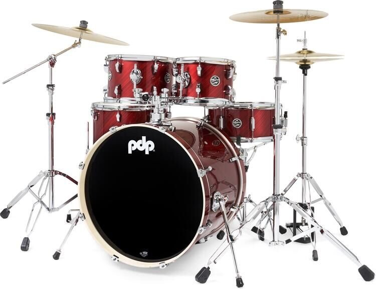 PDP Mainstage 5-piece Drum Set - Twisted Cherry, Sweetwater Exclusive