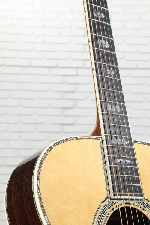 Martin OM-45 Standard Series Acoustic Guitar - Natural with Aging Toner ...