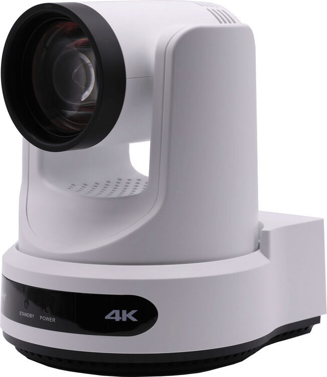 PTZOptics Link 4K 12x Optical Zoom PTZ Camera - White | Sweetwater