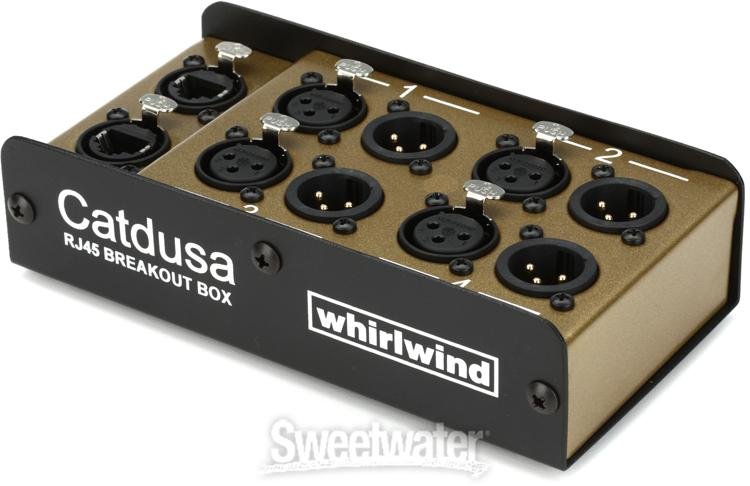 Whirlwind Catdusa 4-channel Analog Snake Box | Sweetwater