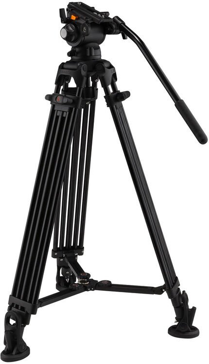 E-Image EG03A2 2-stage Aluminum Video Tripod | Sweetwater