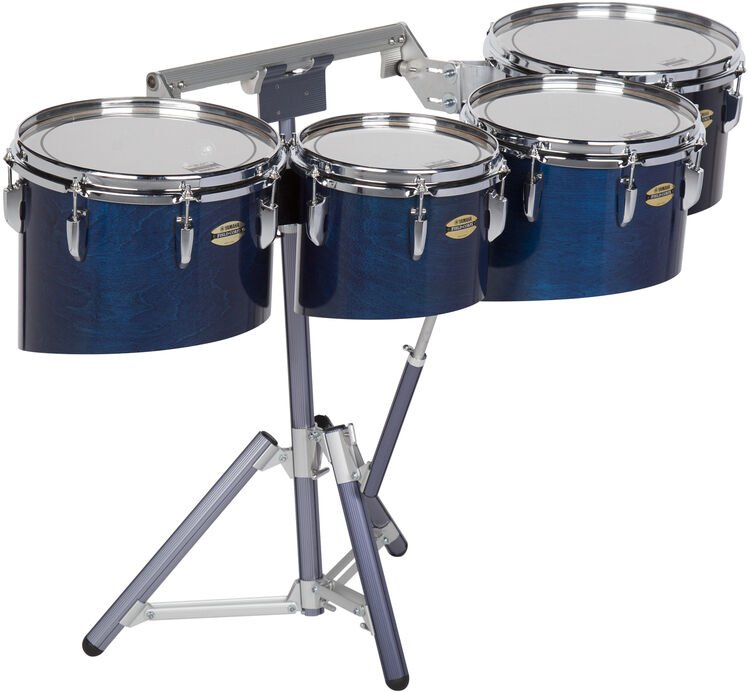 Yamaha 8300 Field-Corps Marching Tenors - Large Quad, Blue Forest ...