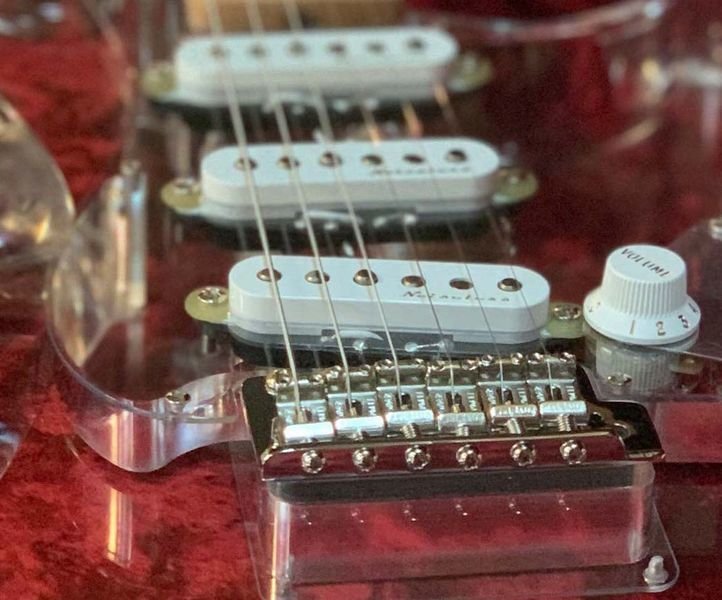 Fender Custom Shop Masterbuilt Scott Buehl Acrylic Stratocaster - Clear ...