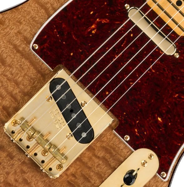 Fender Rarities Red Mahogany Top Telecaster - Natural | Sweetwater