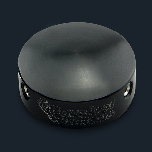 Barefoot Buttons V2 Standard Footswitch Cap - Black | Sweetwater