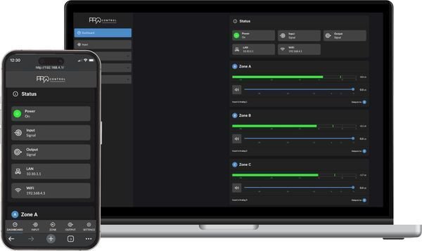 Origin Pro ProA250.1 250-watt 2-Channel Power Amplifier | Sweetwater