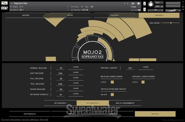 Vir2 MOJO 2 Soprano Saxophone Virtual Instrument Software | Sweetwater