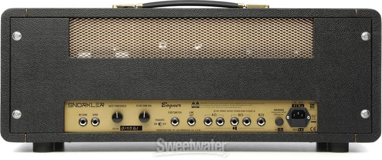 Bogner Snorkler 50 50-watt Tube Amplifier Head - Black Levant Tolex ...