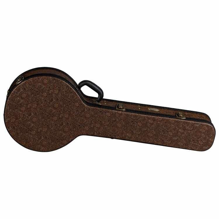 Luna Hardshell Banjo Case - Brown Paisley | Sweetwater