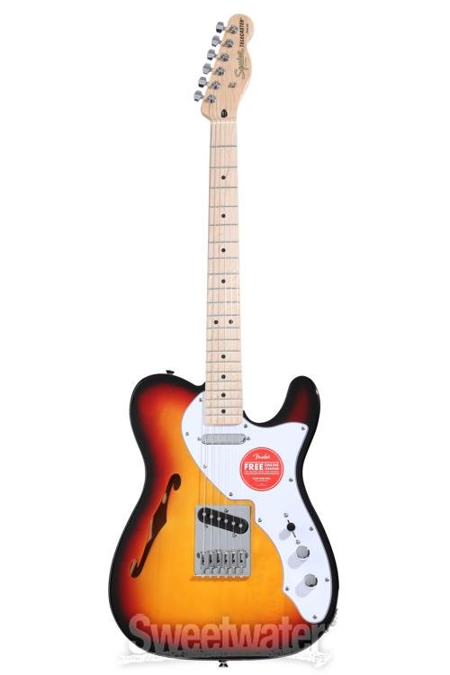 Squier Affinity Series Telecaster Thinline Electric Guitar - 3-color ...