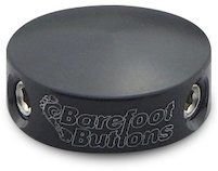 Barefoot Buttons V1 Mini Footswitch Cap - Black | Sweetwater