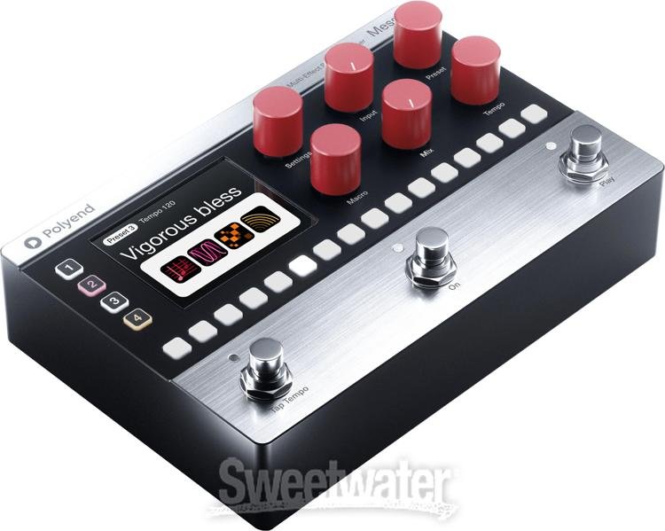 Polyend MESS Multi-effect Step Sequencer Pedal | Sweetwater