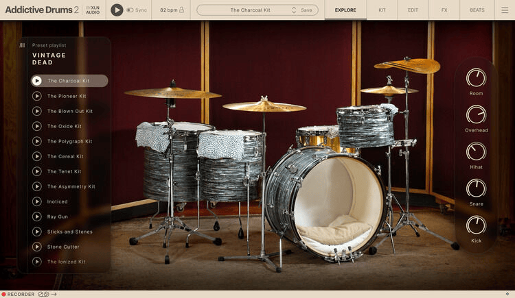 XLN Audio Vintage Dead ADpak Expansion for Addictive Drums 2.5 | Sweetwater