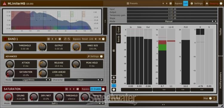 MeldaProduction MLimiterMB Multiband Limiter and Maximizer Plug-in ...