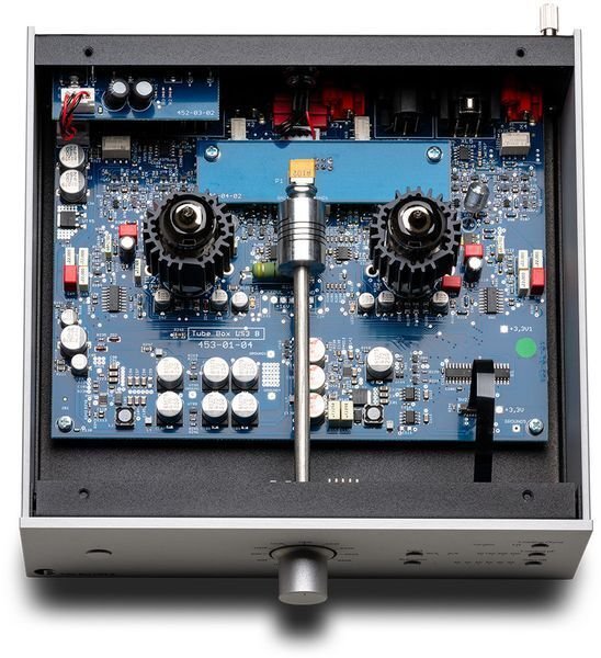 Pro-Ject Tube Box DS3 B Balanced MM/MC Phono Preamp - Silver | Sweetwater