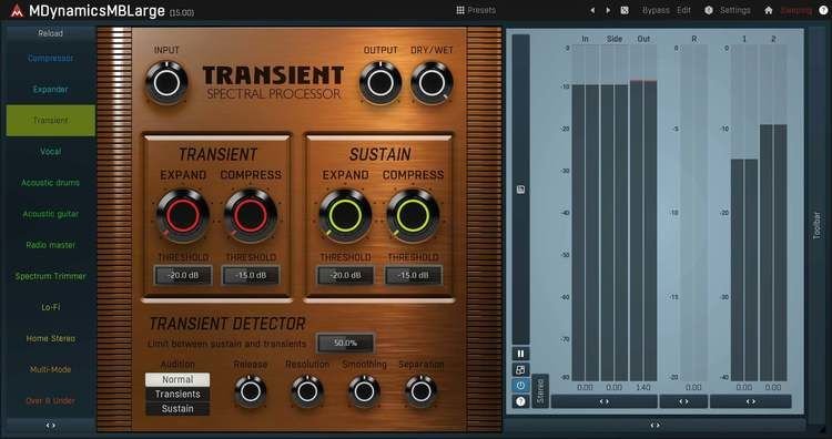 MeldaProduction MDynamicsMB Multiband Dynamics Processing Plug-in | Sweetwater