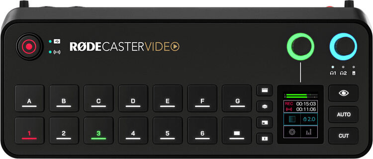 Rode RODECaster Video A/V Production Console | Sweetwater