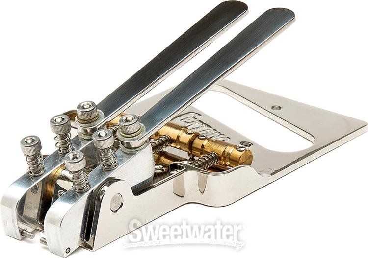 AllParts Certano T-Bender Bridge for Telecaster - Nickel | Sweetwater