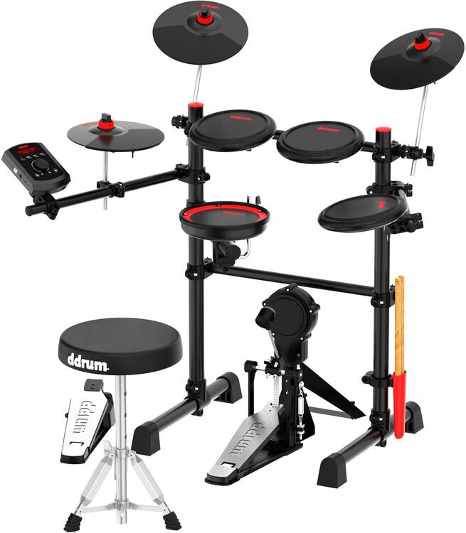ddrum E-Flex BT8 8-piece Electronic Drum Set | Sweetwater