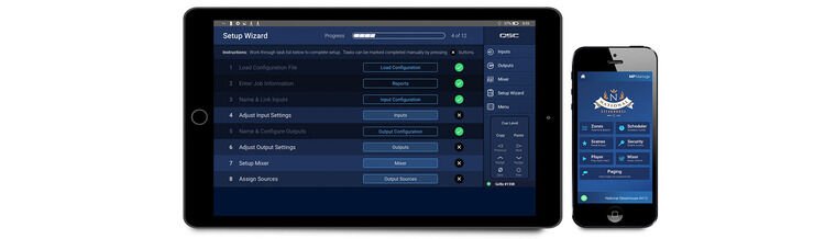 QSC MP-M80 Eight Zone Mixer | Sweetwater