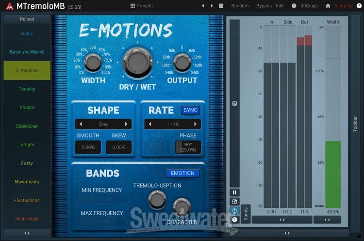 MeldaProduction MTremoloMB Tremolo Plug-in | Sweetwater