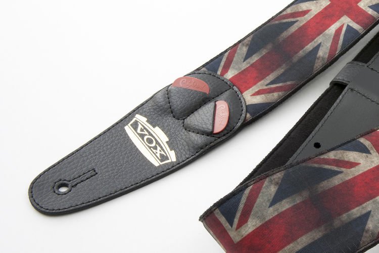 Vox Union Jack Strap - Mojo Black | Sweetwater