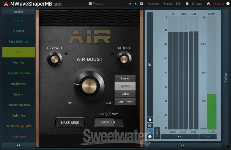 MeldaProduction MWaveShaperMB Distortion Plug-in | Sweetwater