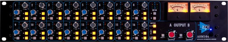 API ASM164 Rackmount Analog Summing Mixer | Sweetwater