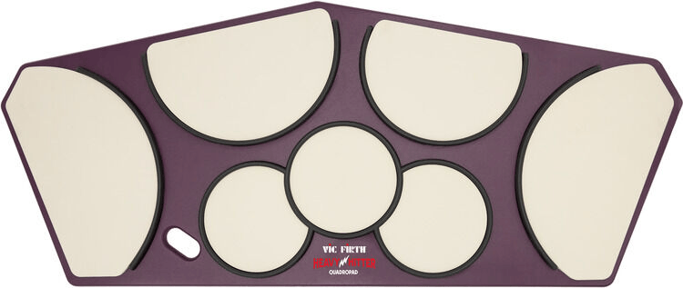 Vic Firth Heavy Hitter Quadropad - Small with Rim | Sweetwater