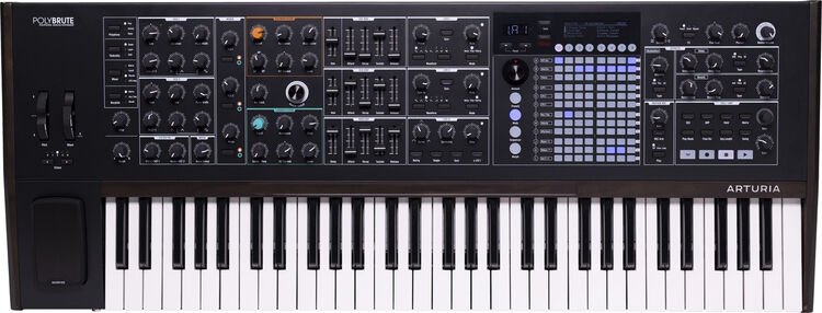 Arturia PolyBrute 6-Voice Polyphonic Morphing Analog Synthesizer - Noir ...