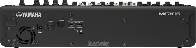 Yamaha MGX16 Digital Mixer - Black | Sweetwater